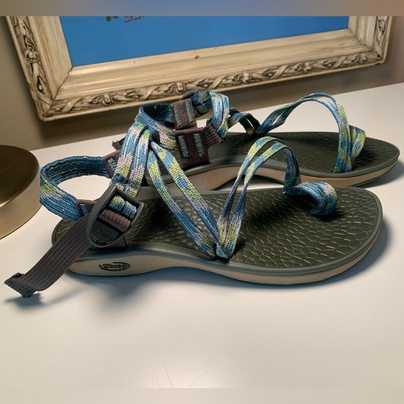 Chaco | Shoes | Chaco Womens Z Cloud X2 Trail Sandals Size 8 Aqua Green | Poshmark